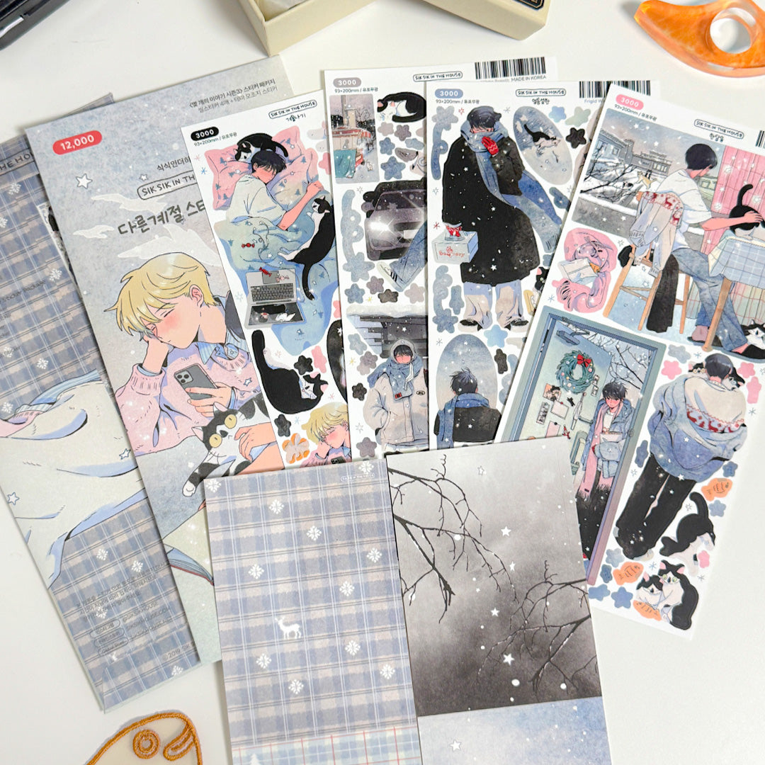 Different Seasons Sticker Package (4 Designs + Special Gift) – SIK SIK ...
